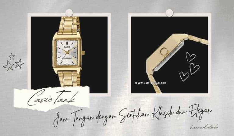 √Casio Tank Jam Tangan dengan Sentuhan Klasik dan Elegan